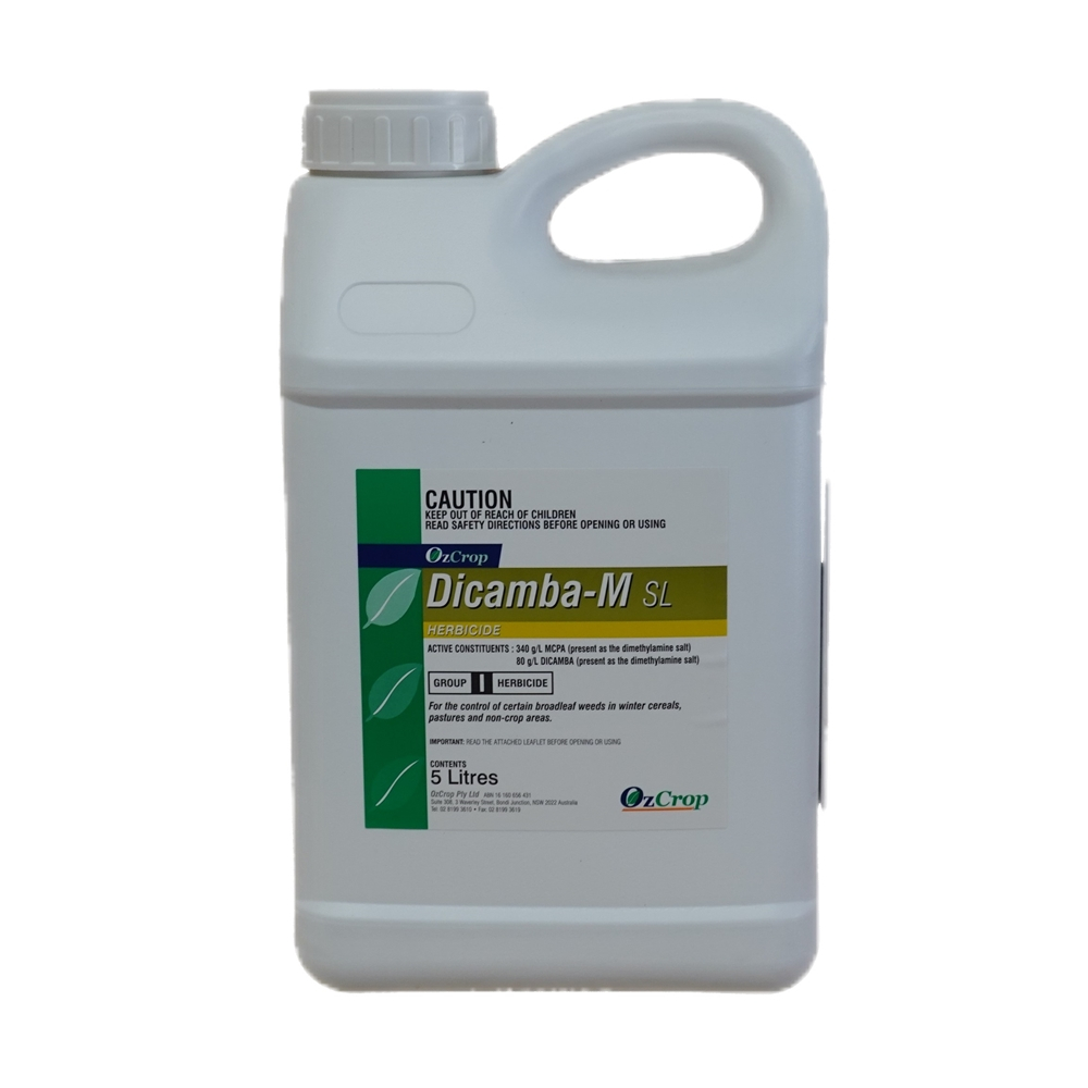 Ozcrop Dicamba M SL Herbicide (Dicamba & MCPA) | Specialist Sales
