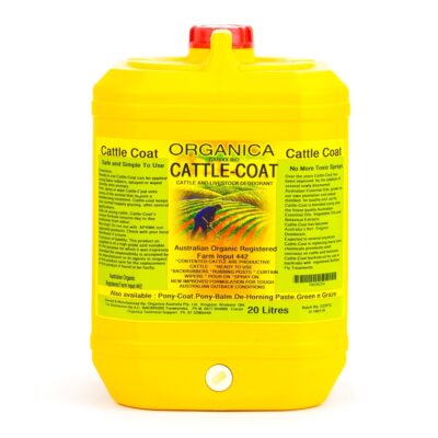 Cattle Coat - the organic alternative for eradicating flies from your herd