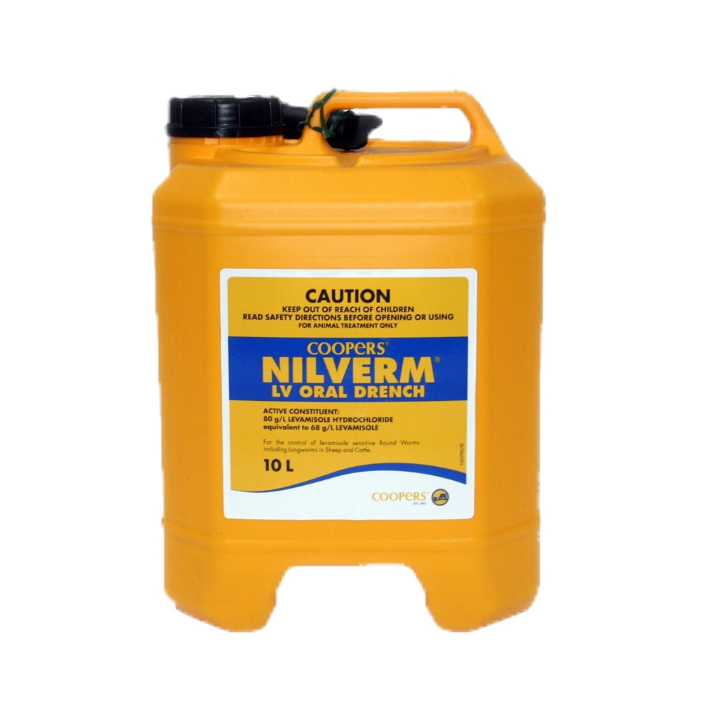 Nilverm LV Oral Drench (Levamisole) | Specialist Sales