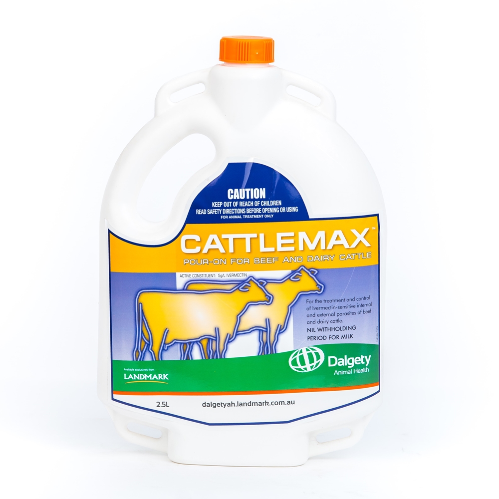 Cattlemax Pour-On for Beef & Dairy Cattle (Ivermectin) | Specialist Sales