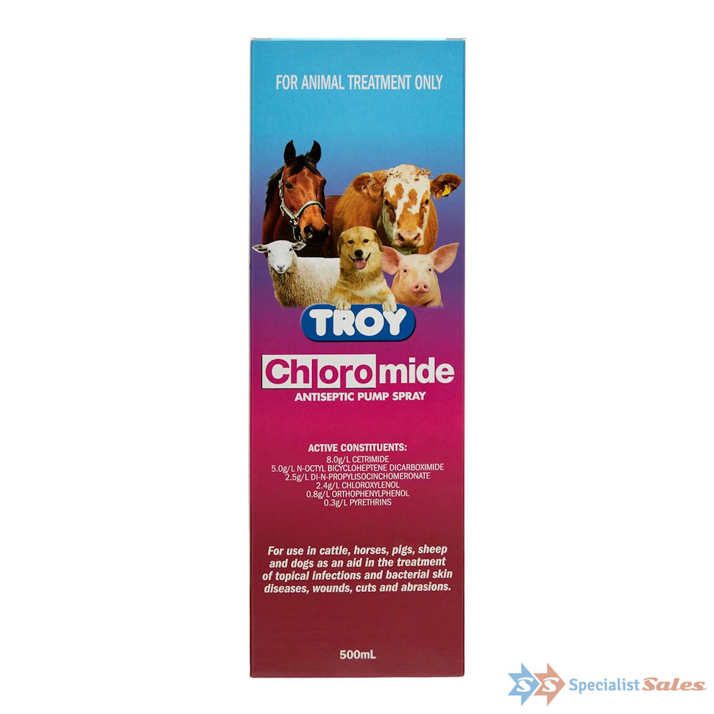 Chloromide Antiseptic Spray | Specialist Sales