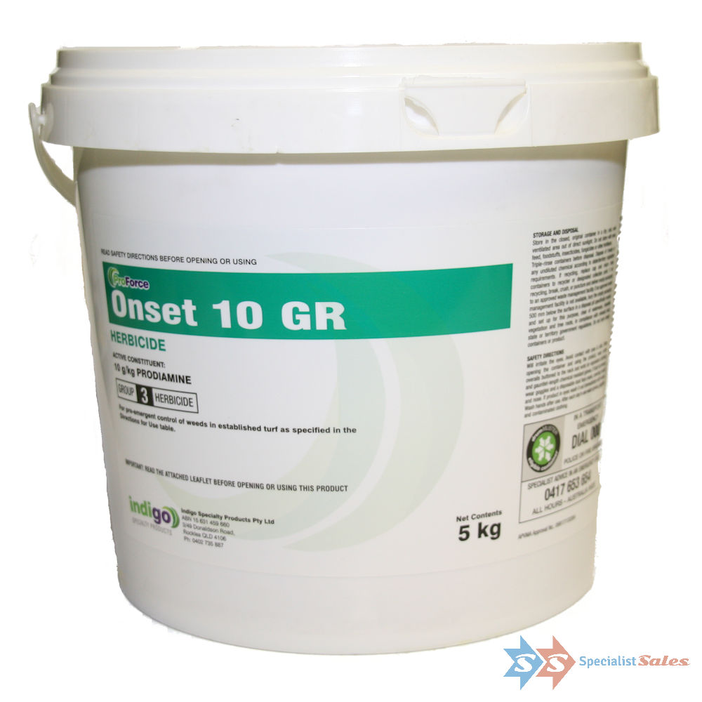 Onset 10GR Herbicide | Indigo Specialty Product | Specialist Sales