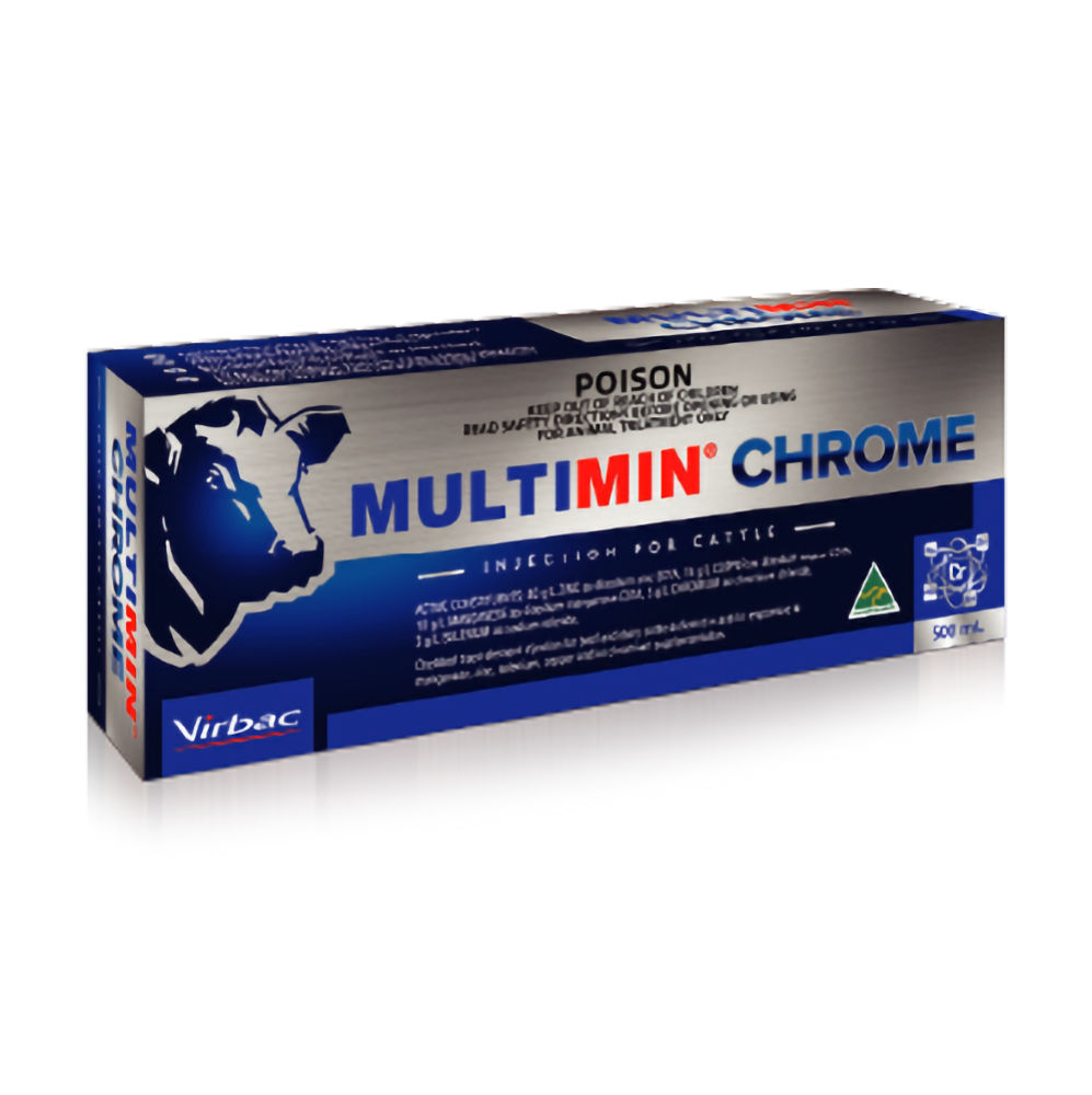 Multimin Chrome Injection for Cattle | Virbac | Specialist Sales